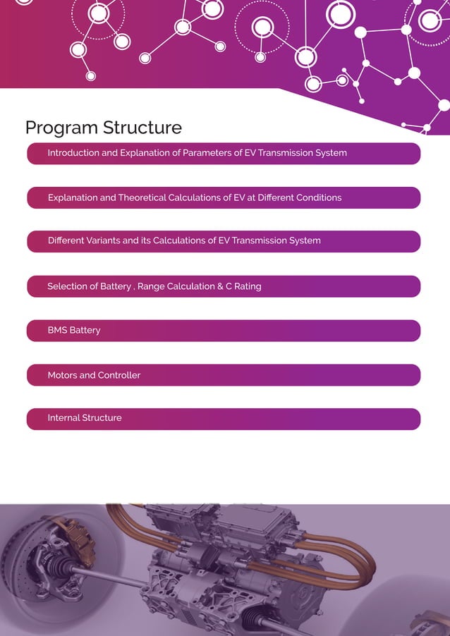 Advanced Course in Electric Vehicle Design Engineering | PDF | Free Download