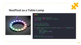 DIY Home Smart Lighting System with Micropython - PyCon MY 2018 | PDF ...
