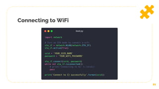 DIY Home Smart Lighting System with Micropython - PyCon MY 2018 | PDF | Technology & Computing