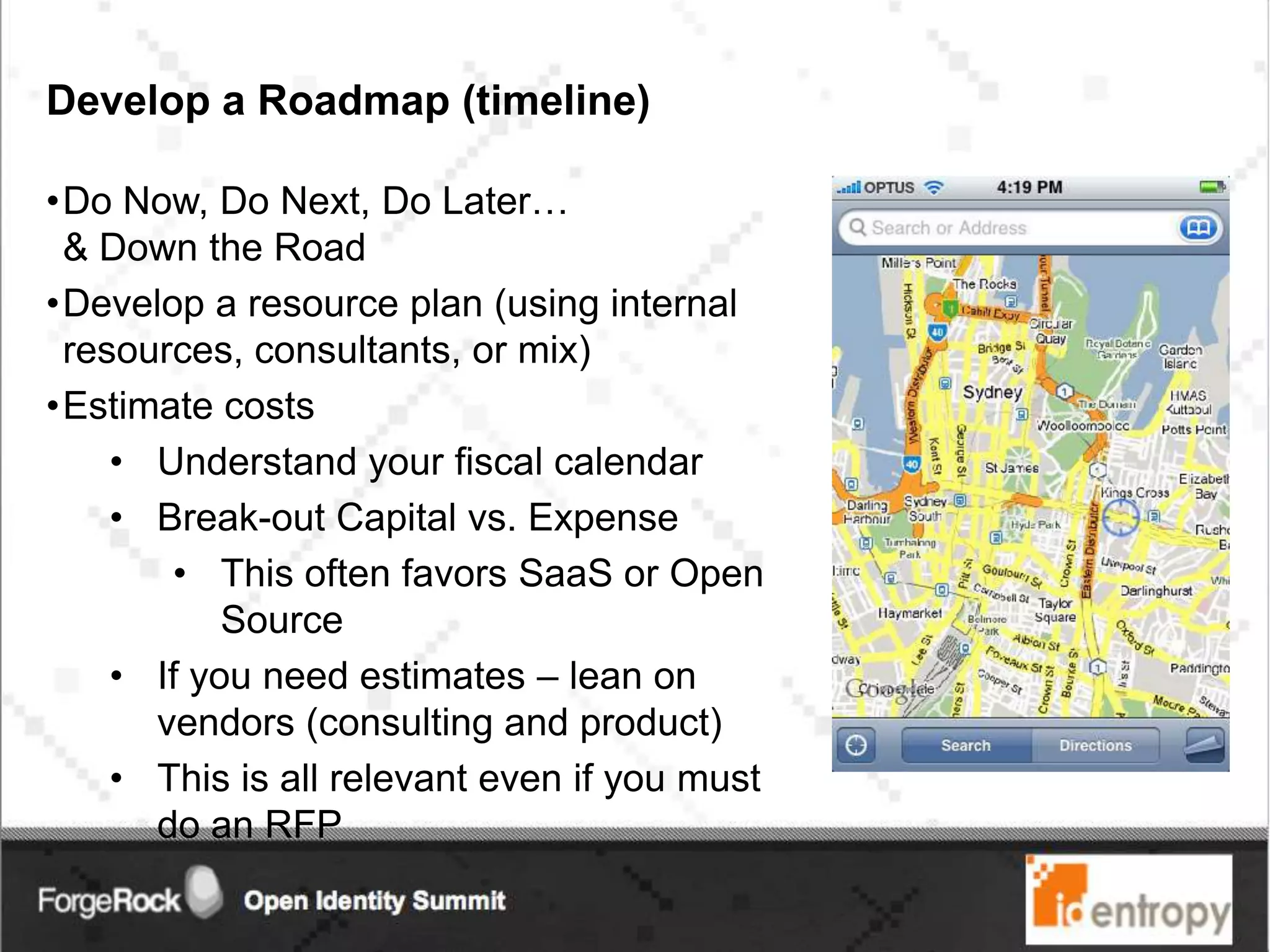 Developing an IAM Roadmap that Fits Your Business | PPTX