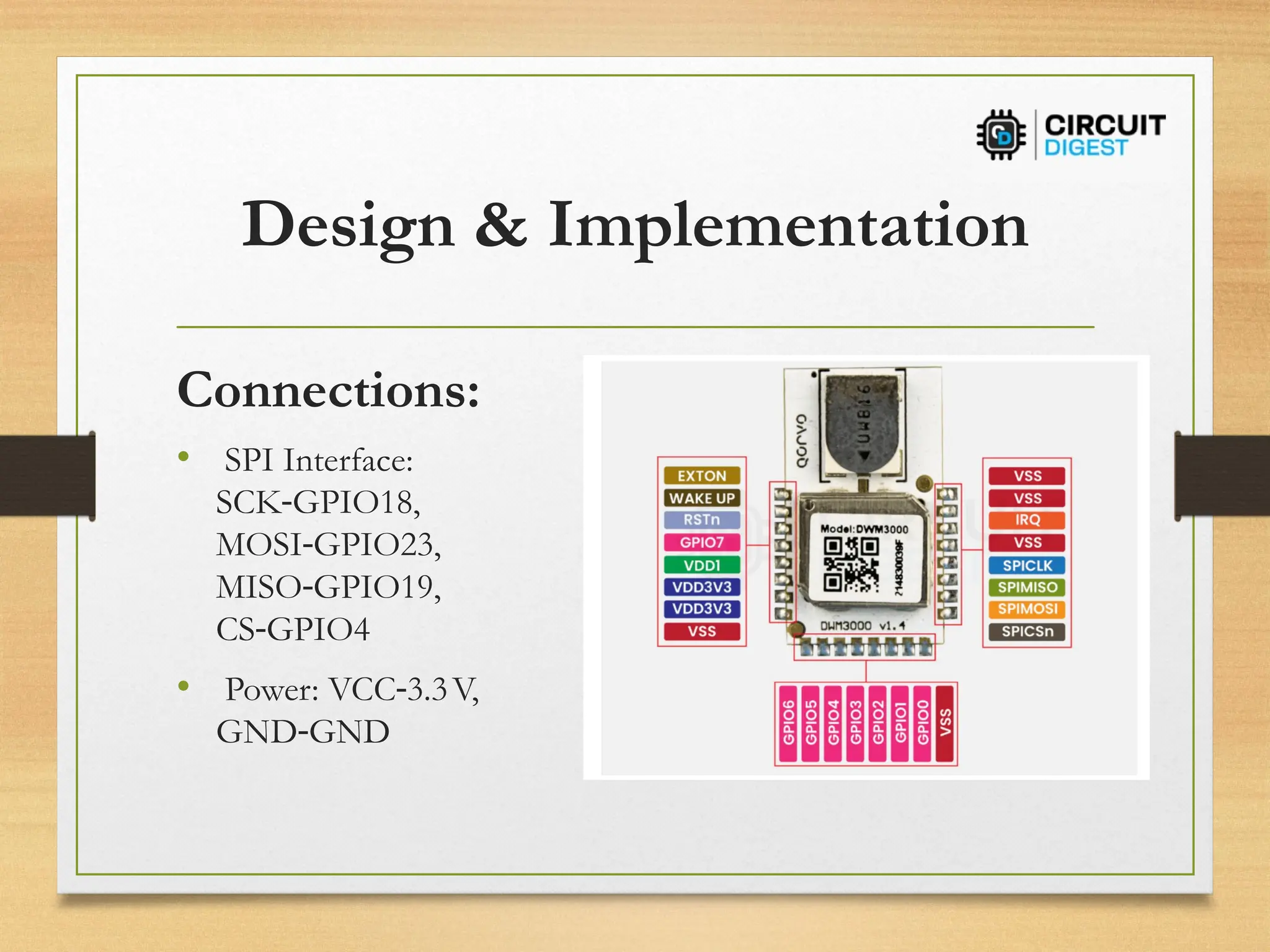 Build an UWB Indoor Positioning System using ESP32 and Qorvo DWM3000 | PPTX