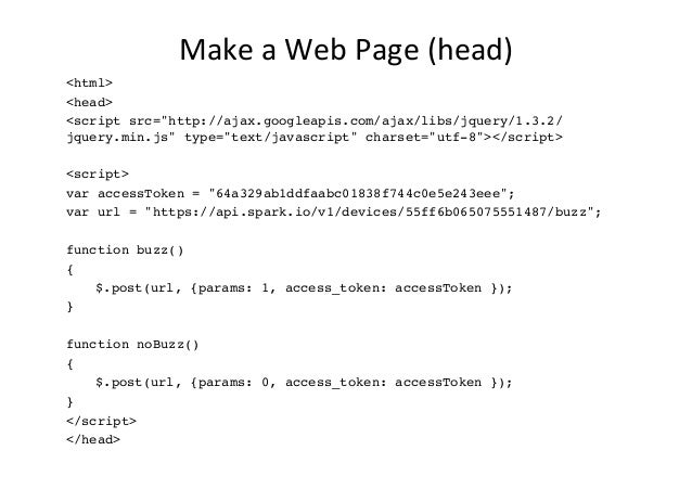 DIY Technology for the Internet of Things