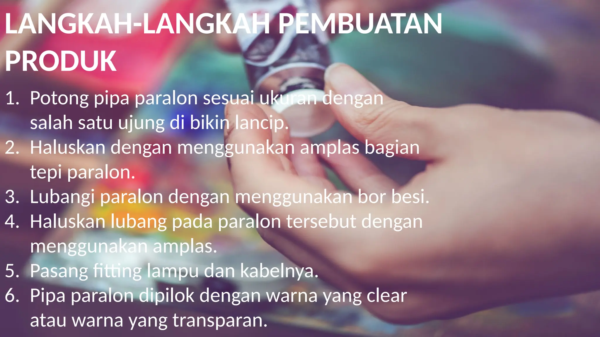 DIY Lampu Tidur dari Pipa Paralon u.pptx