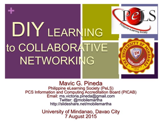 DIY Learning to Collaborative Networking | PPTX