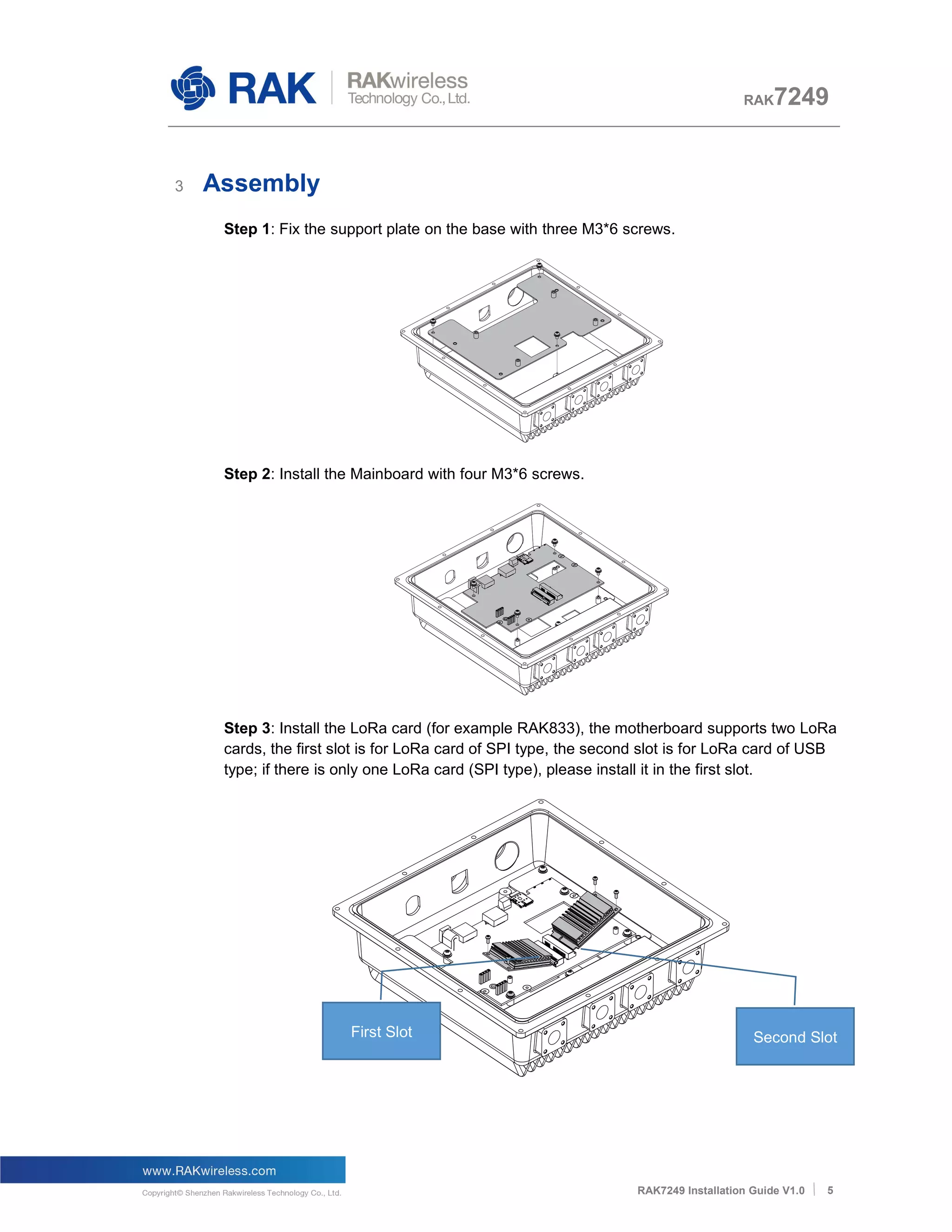 Installation Guide for DIY Enterprise LoRa Gateway | PDF