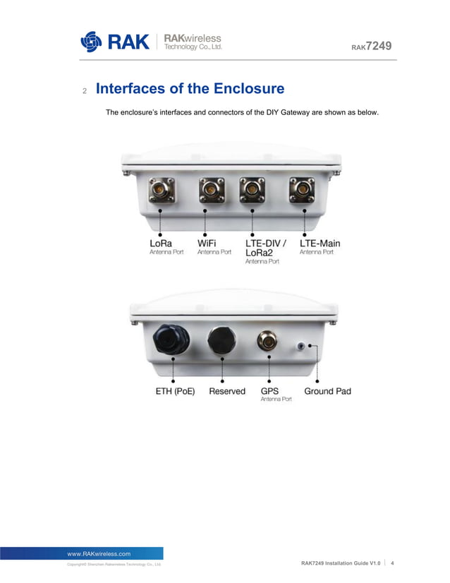 Installation Guide for DIY Enterprise LoRa Gateway | PDF
