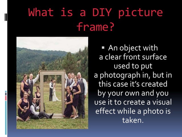 Diy photo frames | PPT