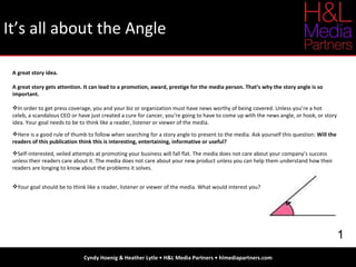 DIYPR Media Angles | PPT