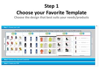 DIY Product Catalog/Flyer/Brochure | PDF