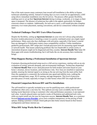 DIY Spectrum Internet Installation vs. Professional Setup.pdf