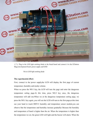 Diy temperature﹠ humidity ﹠smoke monitoring alarm system based on Arduino | PDF