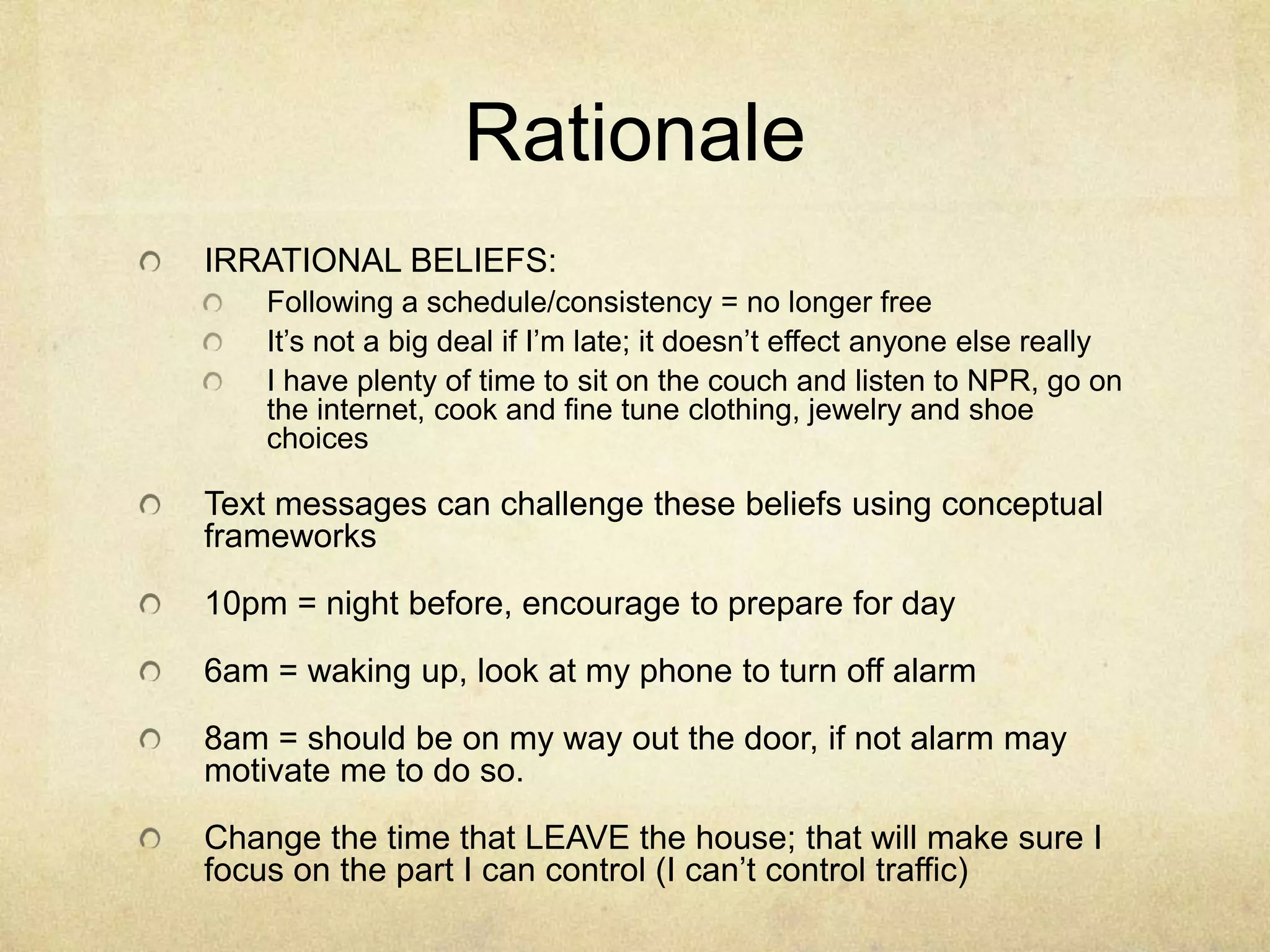 FUCHS RACHEL Diy timeliness | PPT