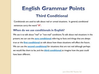 Laminas 3rd conditional_1 | PDF