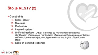 Dizajn REST Web API-ja | PPT