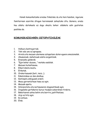 GURASOAK DISZIPLINA POSITIBOA LANTZEN | PDF