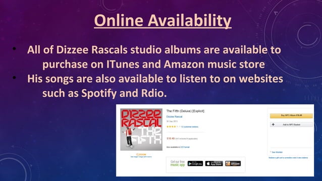 Dizzee rascal presentation | PPT