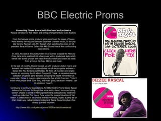 Dizzee Rascal Research Tongue N Cheek | PPT