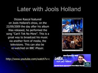 Dizzee Rascal Research Tongue N Cheek | PPT