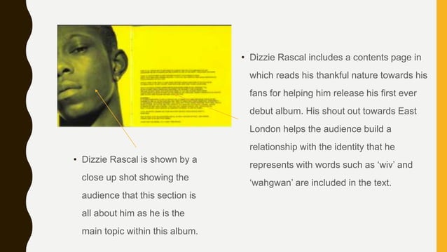 Dizzie Rascal Digipak Analysis (Boy In Da Corner) | PPT