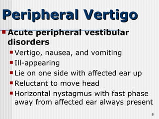Dizziness | PPT