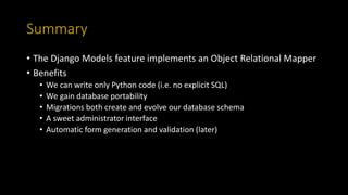 DJ-02-Model-Single.pptx | Databases | Computer Software and Applications