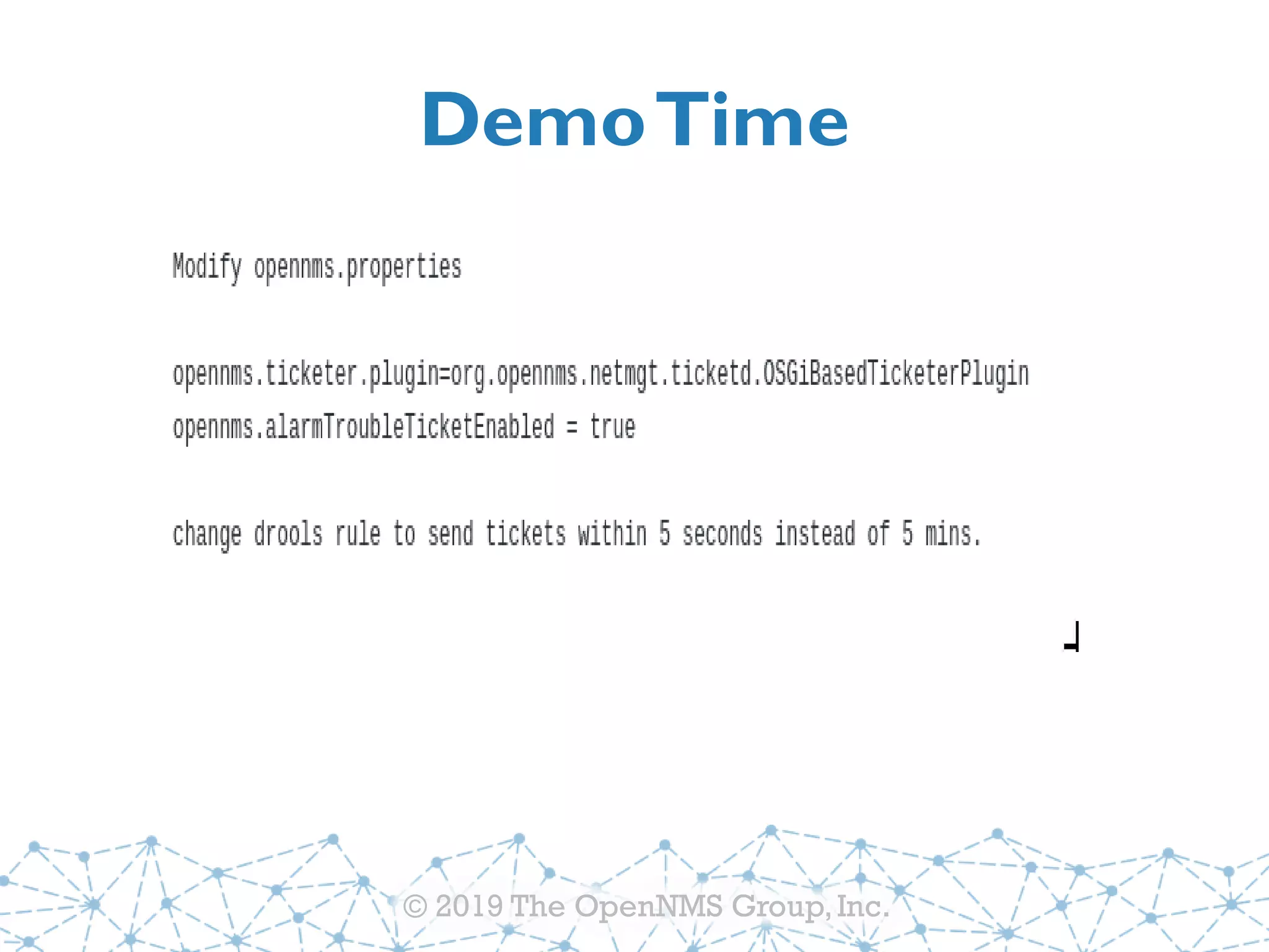 DevJam 2019 - OpenNMS Integration API | PPT