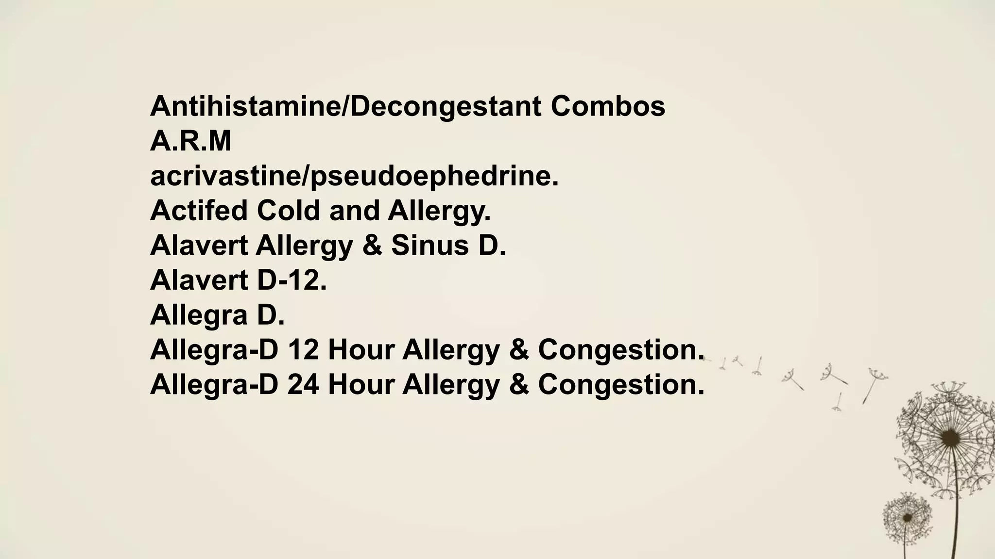 Decongestant .. by Dr Duryab Jamil | PPTX
