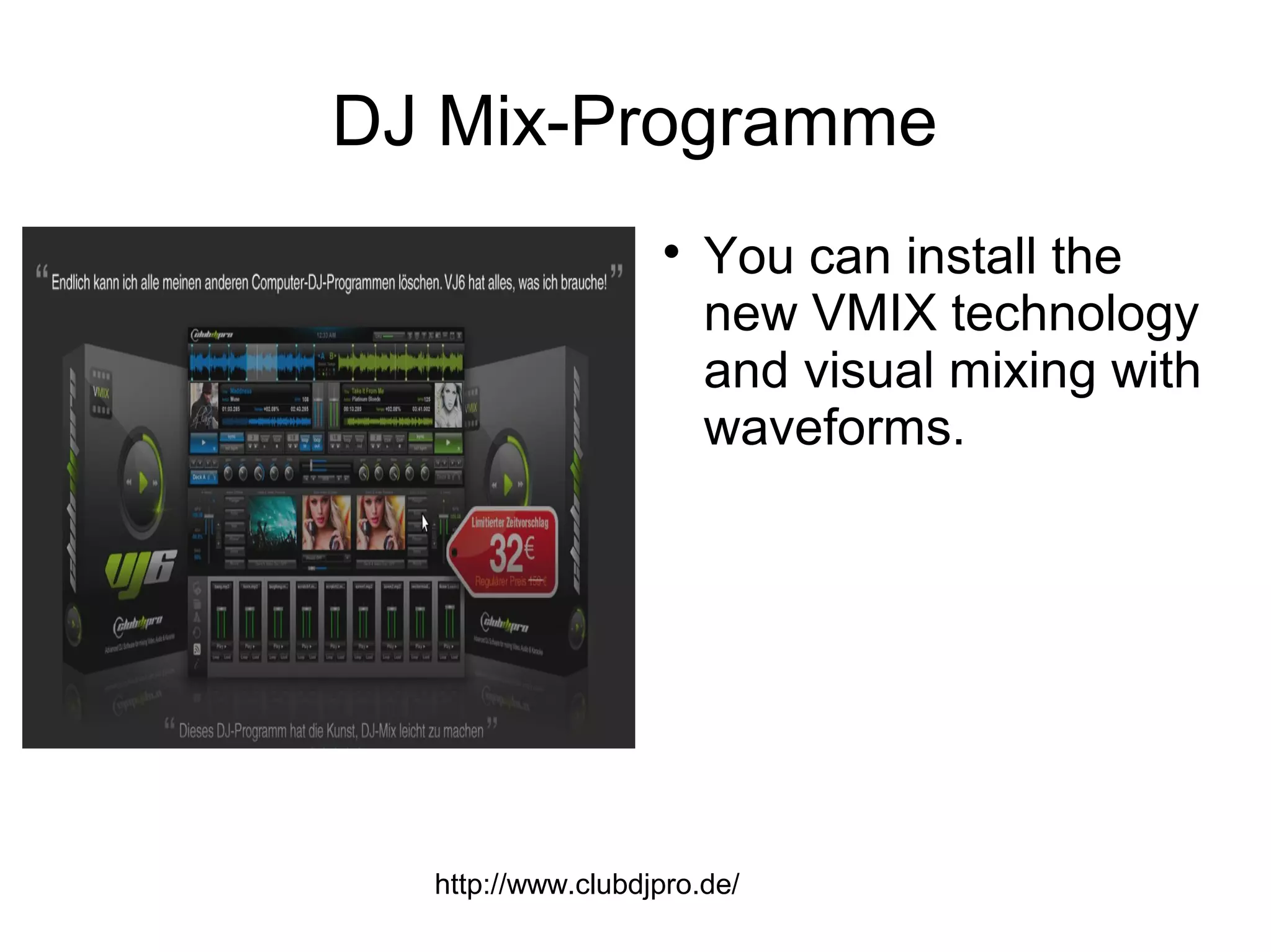Dj programme | PPT