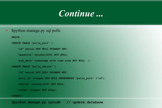 Introduction to Django | PPT