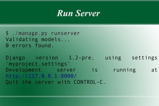 Introduction to Django | PPT