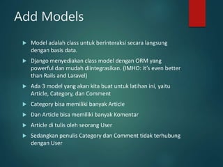Django Mini Tutorial | PPT