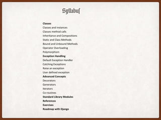 Django Training Tutorial in Bangalore | PPT