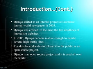 Django | PPT