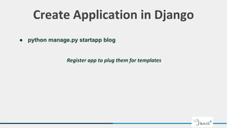 Introduction to Django | PPTX