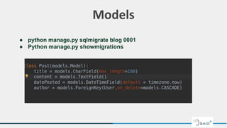Introduction to Django | PPTX