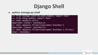 Introduction to Django | PPTX