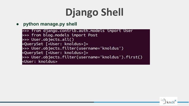 Introduction to Django | PPTX | Programming Languages | Computing