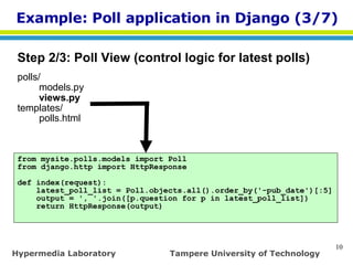 introduction to Django and its application | PDF
