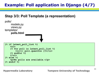 introduction to Django and its application | PPT