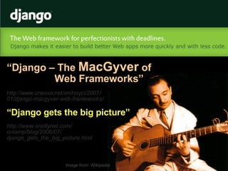 introduction to Django and its application | PPT