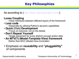 introduction to Django and its application | PDF