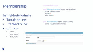 那些年，我用 Django Admin 接的案子 | PPT