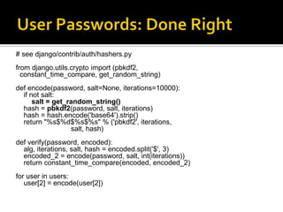 Django cryptography | PPTX