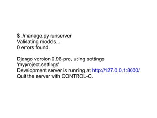 Django for Beginners | ODP | Web Design and HTML | Internet