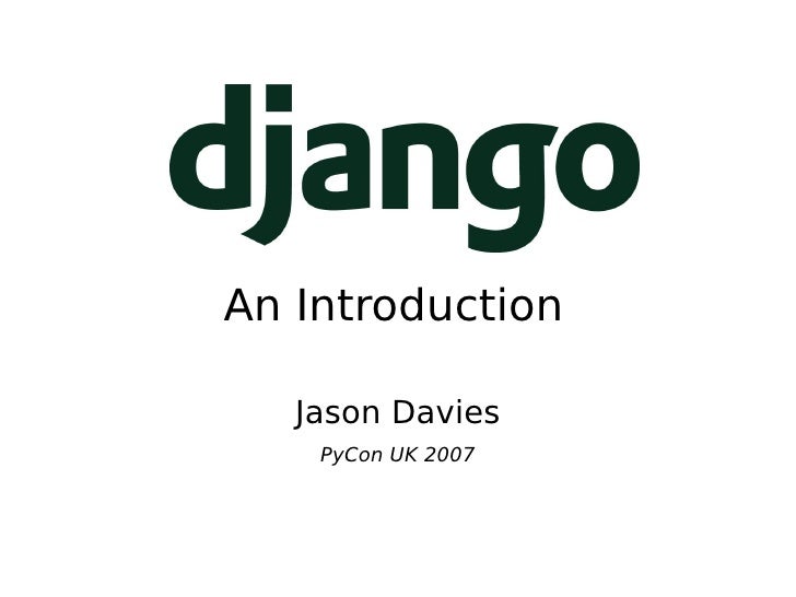 Django For Beginners