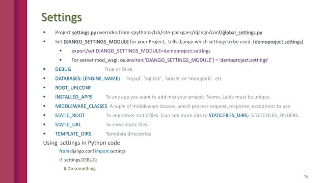 Django Architecture Introduction | PPTX