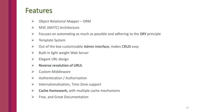 Django Architecture Introduction | PPTX