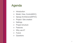 Django Architecture Introduction | PPTX