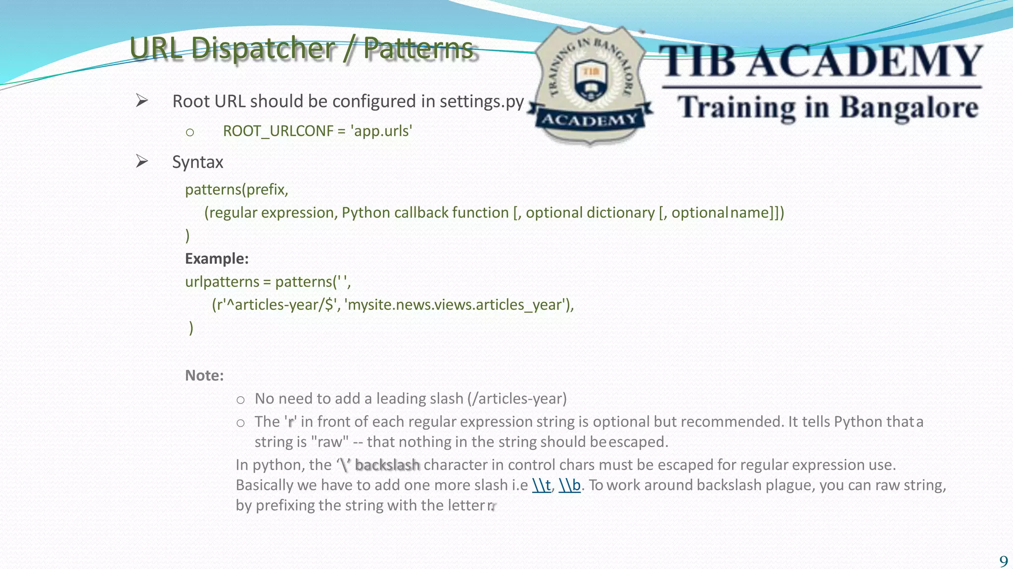 Django framework | PPTX | Web Design and HTML | Internet