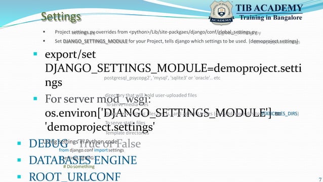 Django framework | PPTX | Web Design and HTML | Internet